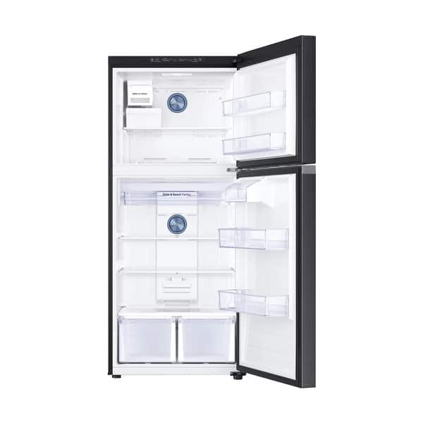 Samsung 18 cu. ft. Capacity Top Freezer Refrigerator with FlexZone™ and ...