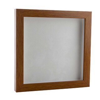 30x30 Light Brown Finish | 1" Depth of Usuable Space| Vertical or ...