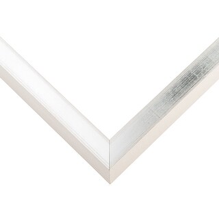 40x15 Shadow Box Frame Silver Real Wood Contemporary Shadowbox Display ...
