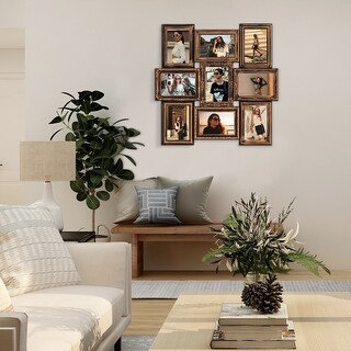 HELLO LAURA HELLO LAURA 9 Opening 18" x 18" inch Wall Hanging Photo ...