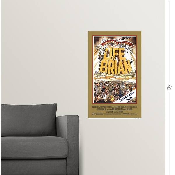"Monty Pythons Life of Brian (1979)" Poster Print - Bed Bath & Beyond ...