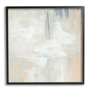 Stupell Beige Modern Neutral Tones Framed Giclee Art, Design by Annie ...