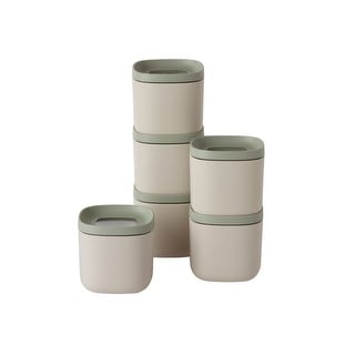 BergHOFF Balance 6Pc Covered Food Container Set 0.17qt., Recycled ...