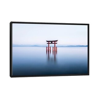 iCanvas "Floating Torii Gate" by Jan Becke Framed Canvas Print - Bed ...