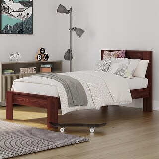Avenue Greene Jenson Chunky Wood Twin Platform Bed - Bed Bath & Beyond ...