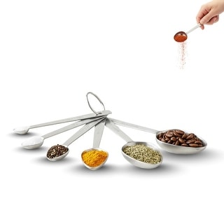 Amco Set of 6 Professional Performance Measuring Spoons - Bed Bath ...