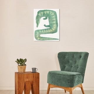Wynwood Studio Canvas Animals Dos Gator Green and Modern & Contemporary ...