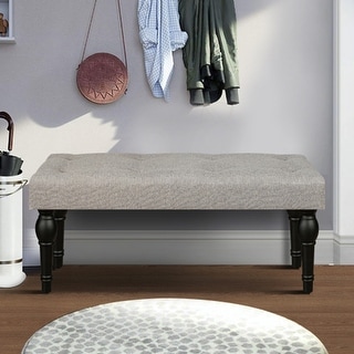 Ottoman Bench 4-thickened Roman Column Feet - Bed Bath & Beyond - 43243868