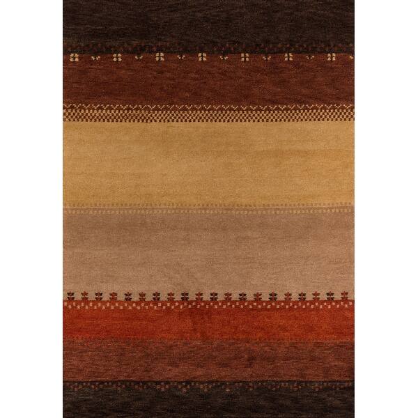 Skyline Decor Multi Desert Gabbeh Rugs in Rectangle Shape - 4' X 6 ...