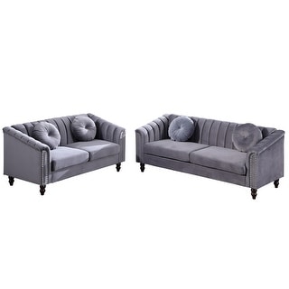 Momei Lint 3-Piece Sofa Set for Living Room - Bed Bath & Beyond - 40589654