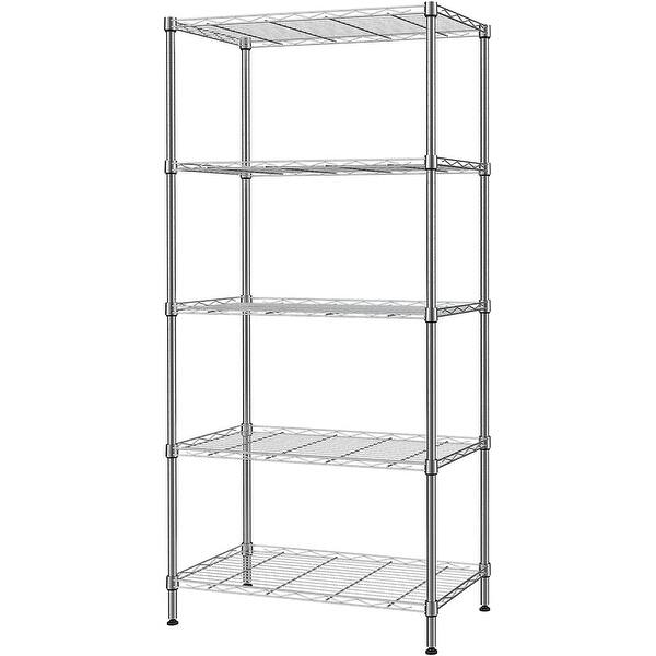 5 Tier Storage Rack Wire Shelving Unit Storage Shelves Metal - Bed Bath ...