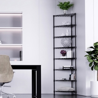 8 Tier Triangles Corners Wire Shelving Unit - Bed Bath & Beyond - 39620484
