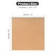 12.01 x 12.01" Cork Board Tiles, 12 Pack Square, 0.47" Thick - Bed Bath ...