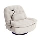 Power Swivel Recliner Chair Sofa Smart Rocking Chair Nap Chair, Beige ...