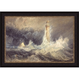 Bell Rock Lighthouse Greeting Card by JMW Turner Giclee Print Oil ...