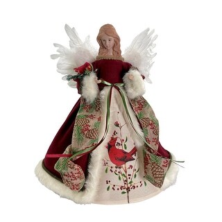 Santa's Workshop Cardinal Angel 16" - 16"H x 8"D x 14"W - Bed Bath ...