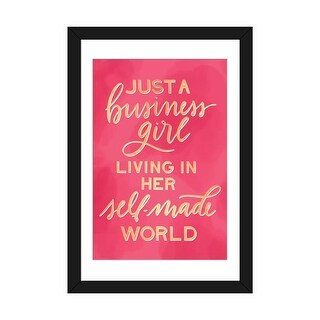 iCanvas "Self-Made Boss Babe III" by Richelle Garn - Bed Bath & Beyond ...