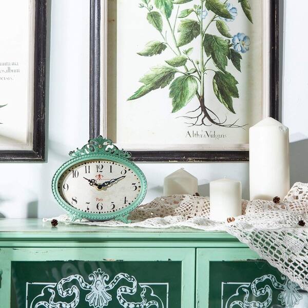 rococo style wall clock