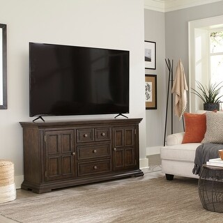 Big Valley Distressed 66 Inch TV Console - Bed Bath & Beyond - 38339759