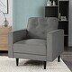 35 Inch Wide Accent Chair Upholstered Single Lounge Chair - Bed Bath ...