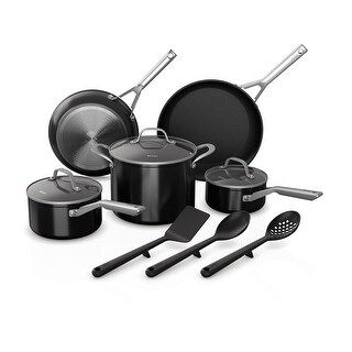 Essential 11-Piece Cookware Set, guaranteed to never stick - Bed Bath ...