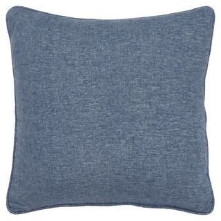 Blue Solid Classic Decorative Throw Pillow - Bed Bath & Beyond - 36543209