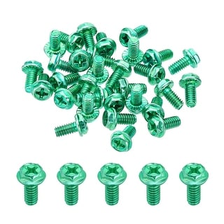 Ground Screws, Green Electrical Grounding Screw Hex Phillips Head ...
