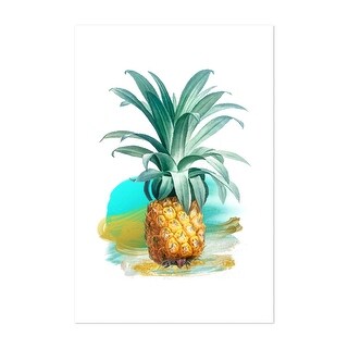 The Pineapple Collage Food Drink Kitchen Art Art Print/Poster - Bed ...