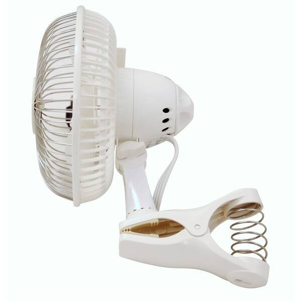 Air King 9145 6" 190 CFM 2-Speed Commercial Grade Spring Loaded Clip-On ...