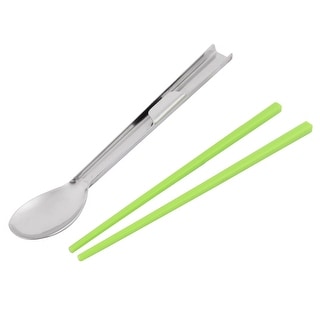 Travel Hiking Camping Portable Lunch Spoon Chopsticks Tableware 2 in 1 ...