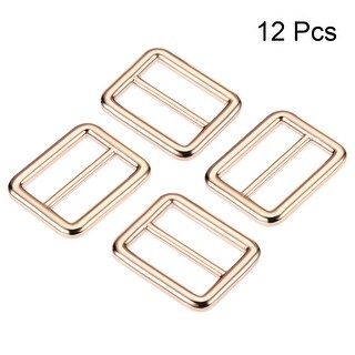 25mm Metal Slide Strap Adjustable Buckle Fastener Gold Tone 12pcs ...