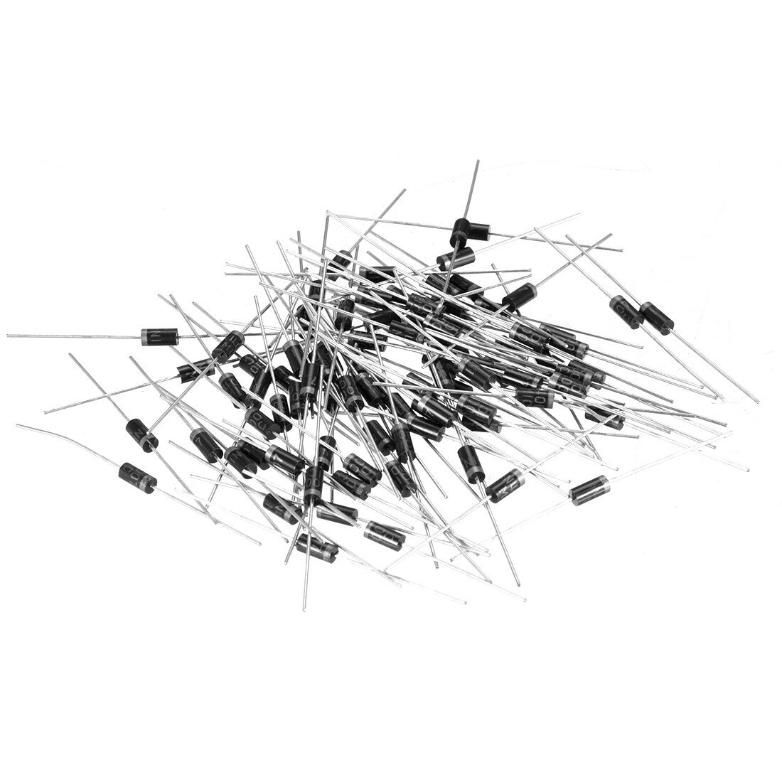 1N4007 Rectifier Diode 1A 1kV Axial Electronic Silicon Diodes 10pcs ...