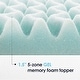 5 Zone Cooling Gel Memory Foam Mattress Topper Collection - Bed Bath ...