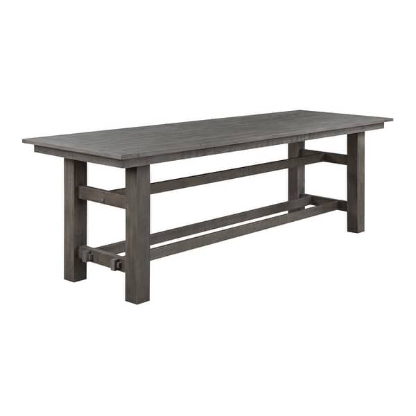 Rustic Farmhouse Counter Height Dining Table - Grey - Bed Bath & Beyond ...