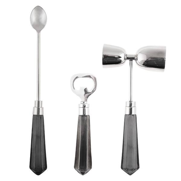 Karma Harper Glass Bar Tools - Bed Bath & Beyond - 39459696