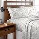 Brielle Home Cotton Percale Printed Bedsheet Set - Bed Bath & Beyond ...
