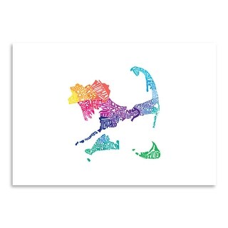 Americanflat - Cape Code Spring by Capow - 16"x20" Poster Art Print ...