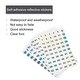 Number Stickers, 1-300 Round Number Labels Reflective Sticker - Bed Bath & Beyond - 36603463