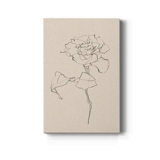 Floral Contour Study I Premium Gallery Wrapped Canvas - Ready to Hang ...