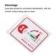 2pcs Valve Identifier Tag "Normally Closed" Open Close Label, Red on ...