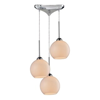 Giuseppe Lighting Three Light Pendant Cassandra Polished Chrome - exact ...
