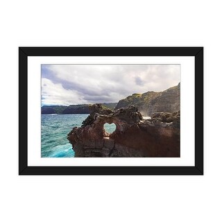 iCanvas "Heart-shaped opening near Nakalele Blowhole, northern tip of ...