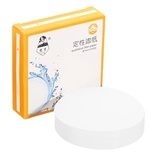 100Pcs 9cm Qualitative Filter Paper Circles, Medium Speed Round Lab ...