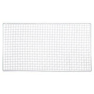 2pcs Square BBQ Grill Net 9.8"x19.7" Galvanized Iron Barbecue Mesh for ...