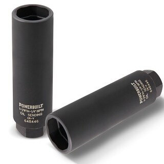 Powerbuilt 1/2 in. Drive 1-3/16 in. Extra Long Oil Pressure Sending ...