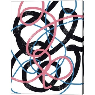 Bronwyn Baker 'Scribble No. 4' Canvas Art - Bed Bath & Beyond - 35754391