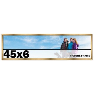 45x6 Frame Gold Bronze Picture Frame - Modern Photo Frame Includes UV ...