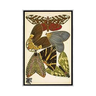 iCanvas "Papillons (Butterflies) XIV" by E.A. Seguy Framed - Bed Bath ...