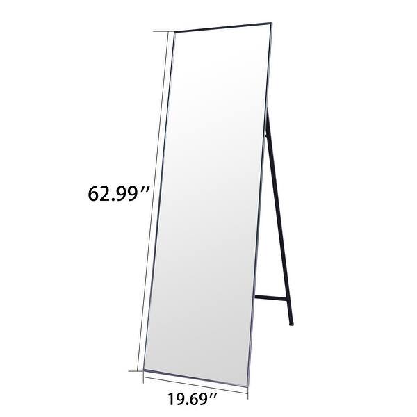 Rectangular Metal Framed Full Length Mirror - Bed Bath & Beyond - 35361301