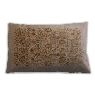 Ahgly Company Mid-Century Modern Indoor-Outdoor Light Brown Lumbar ...